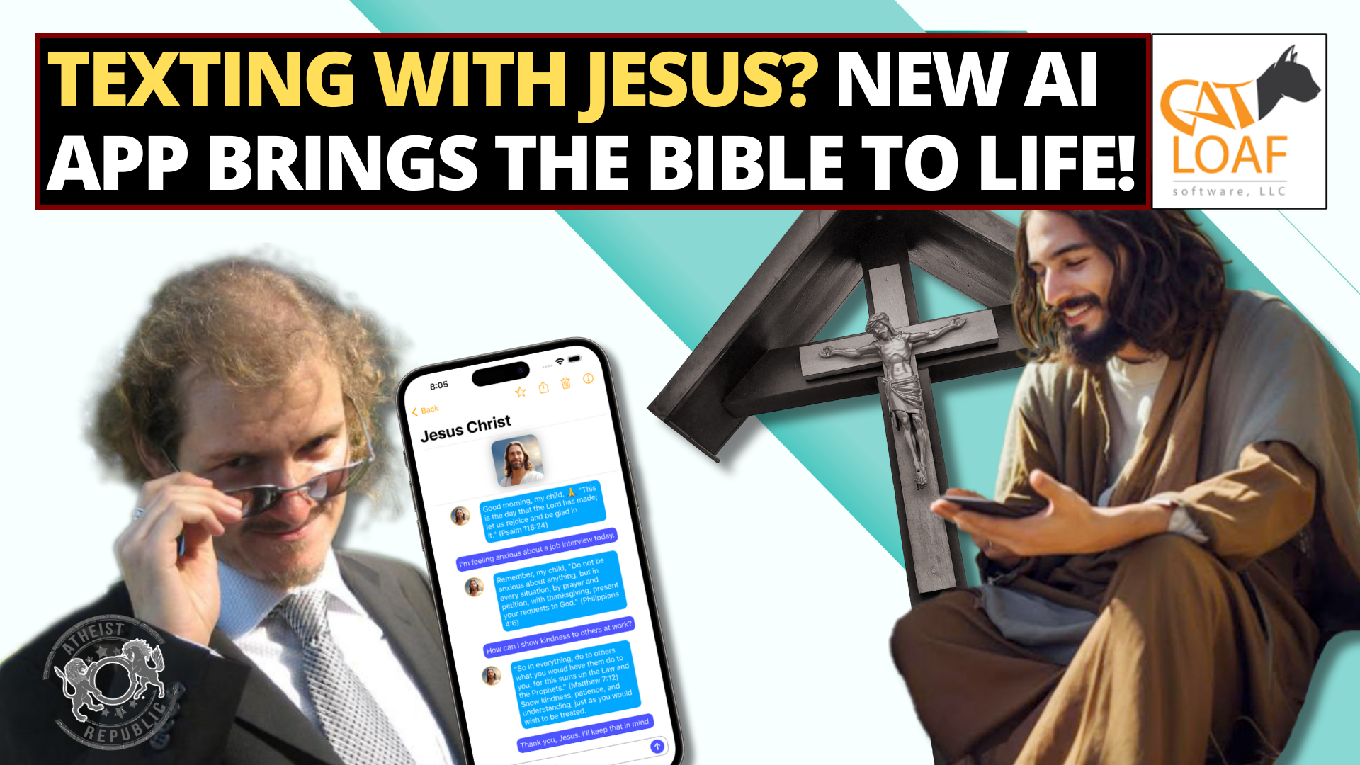 Texting with Jesus? New AI App Brings the Bible to Life!