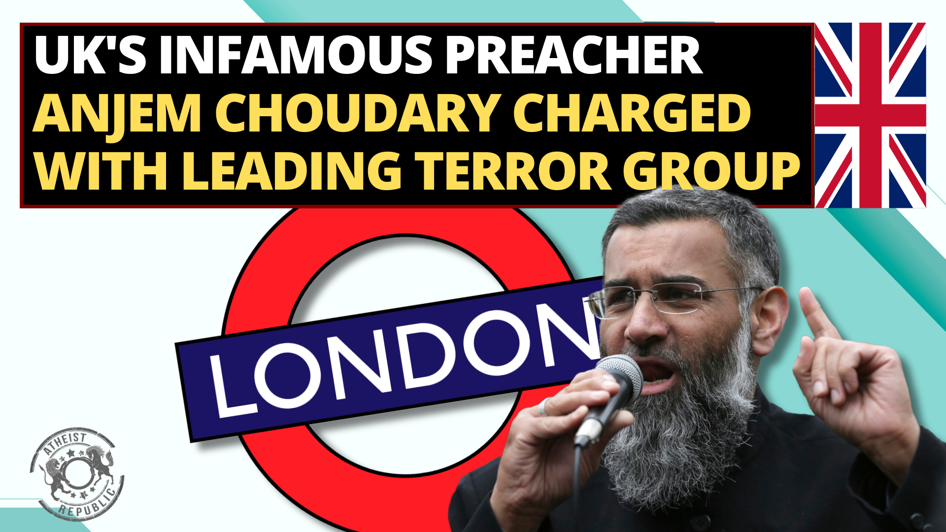 UK's Infamous Preacher Anjem Choudary Charged with Leading Terror Group
